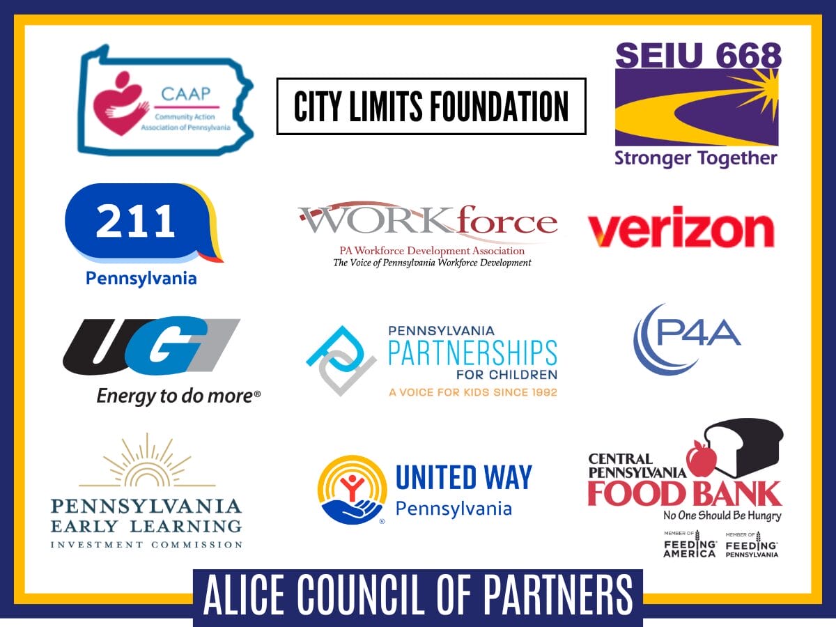 ALICE Council of Partners - United Way of Pennsylvania