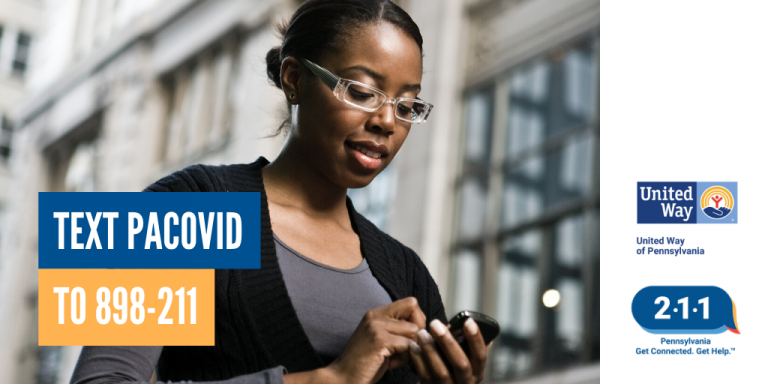 PA 211 and United Way Launch Texting Campaign to deliver vetted ...